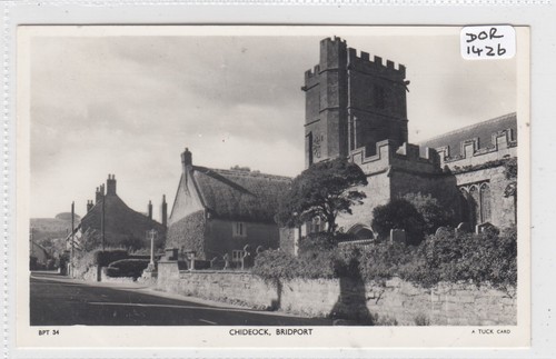 CHIDEOCK Dorset The Church and Churchyard / War Memorial RP TUCK | eBay UK
