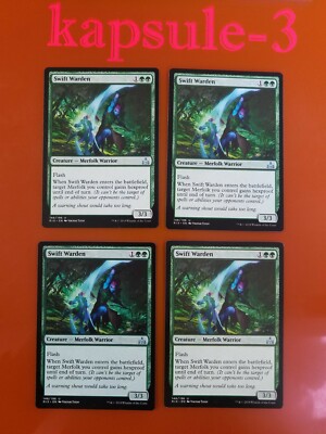 4x Swift Warden (LP-NM) | Rivals of Ixalan | MTG Magic Cards | eBay