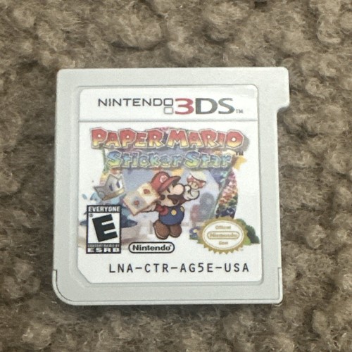 Paper Mario Sticker Star Nintendo 3DS Game Cartridge Only WORKS ...