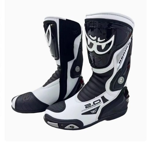 BERIK Racing Boots BOT-1448-BK Cowhide White Size 38-41 Lightweight | eBay