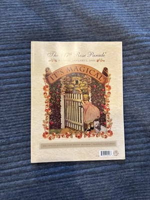 January 2, 2006 Rose Bowl Parade Program National Championship USC ...