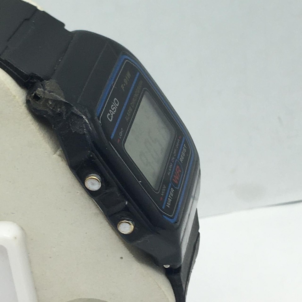 Casio F-91W Module 593 Alarm Chronograph Digital Vintage Men’s Watch | eBay