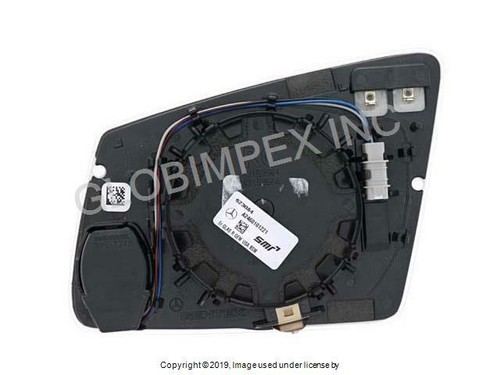 MERCEDES (2014-2020) Door Mirror Glass RIGHT (Pass. Side) GENUINE ...