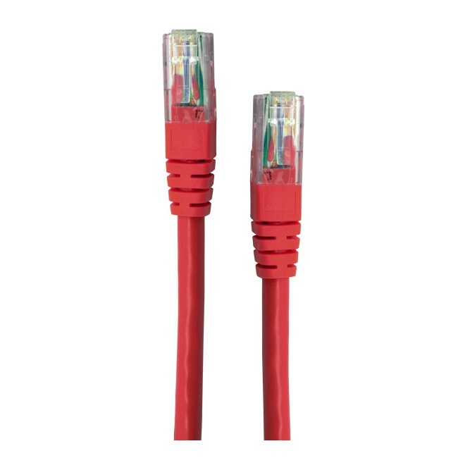 PRO2 LC6628R 0.5M Cat6 Red Patch Lead Quality Cable Material 0.5M CAT6 ...