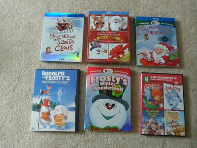 MINT CONDITION! Rankin Bass & Hanna Barbera Christmas Specials on Blu ...