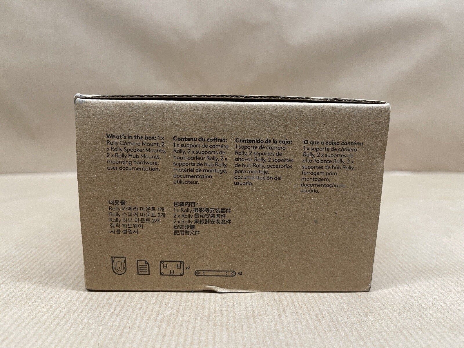 Logitech 939-001644 Rally Mounting Kit - Black for sale online | eBay