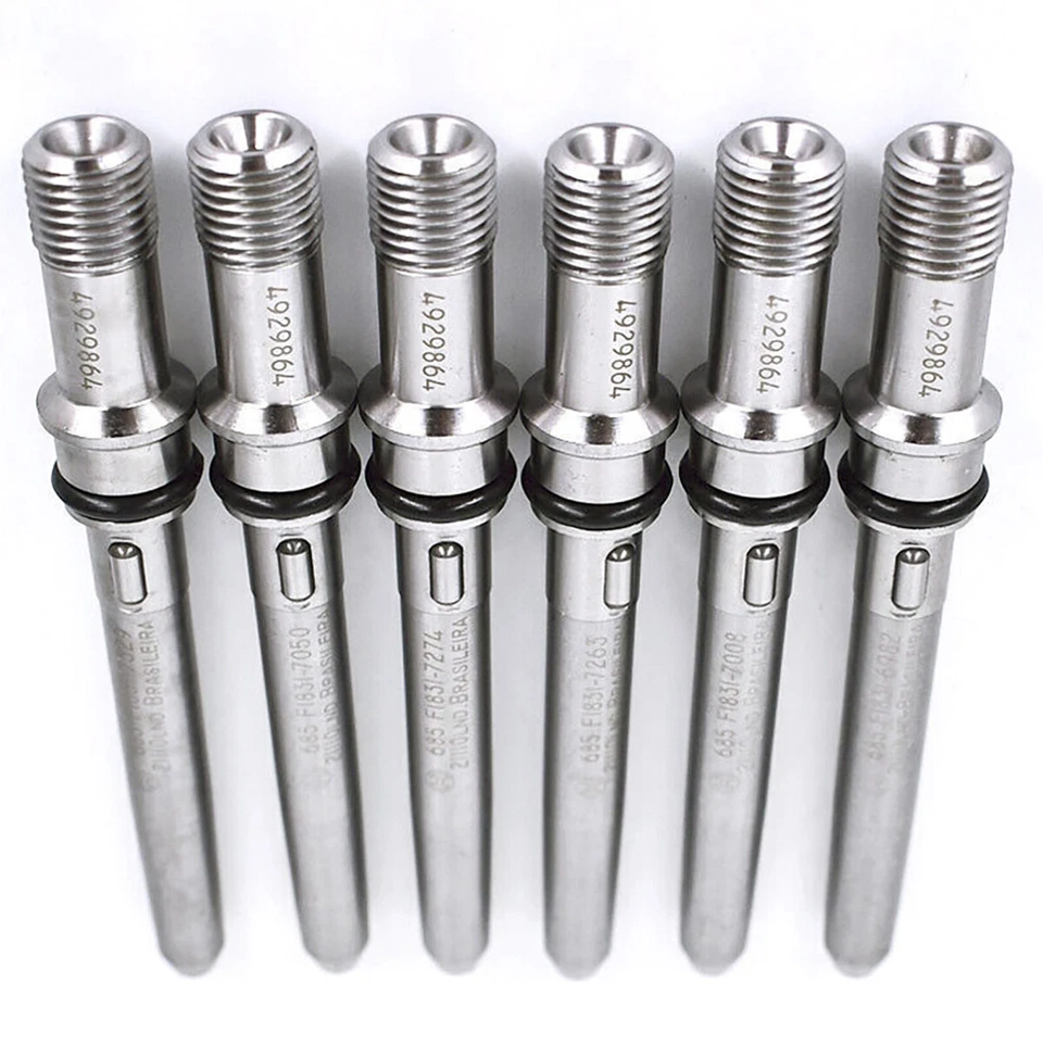 6 PCS Injector Connector Tubes for 03-18 Dodge CUMMINS Diesel 5.9L 6.7L ...