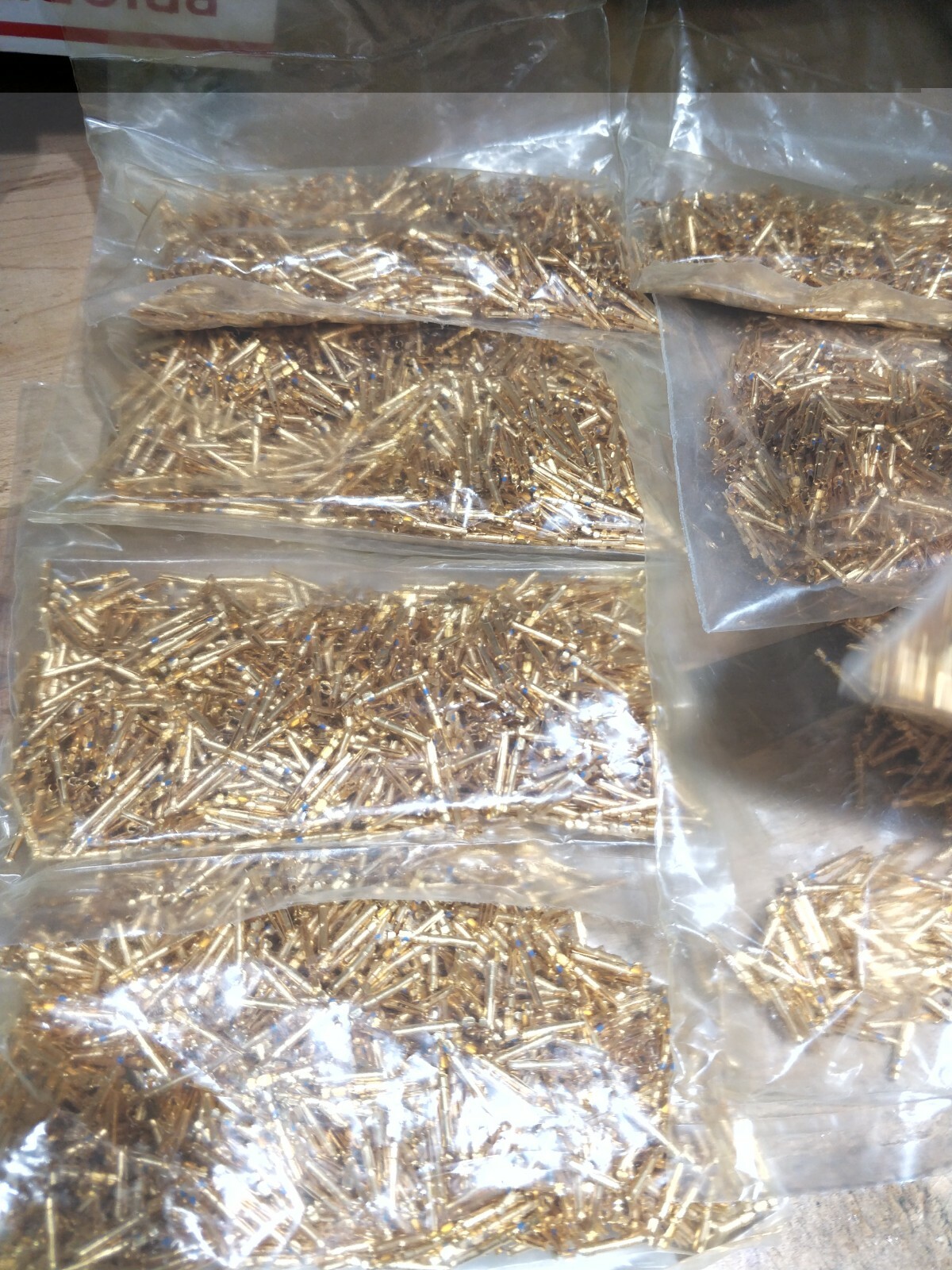 8 Cartridge Clip Connector for Headshell Leads & Tonearm Wire - Gold ...