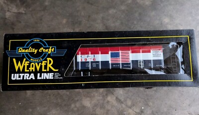 Weaver Quality craft models 1976 C&I 2 bay offset O Gauge train car ...