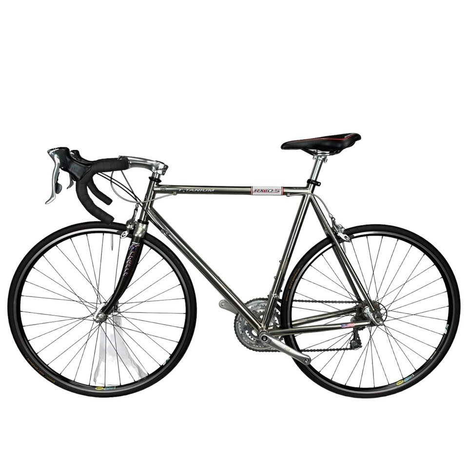 Used Mongoose RX10.5, Handmade Titanium Road Bike, Shimano Ultegra-2000 ...