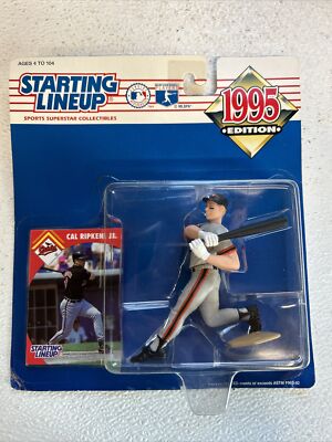 1995 Starting Lineup SLU Cal Ripken Jr Baltimore Orioles NIP with Card ...