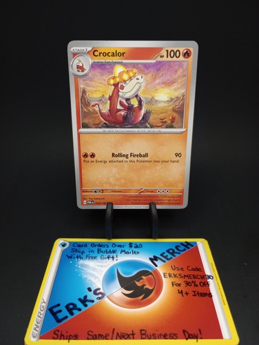 Crocalor 024/182 Paradox Rift Regular Uncommon Pokemon Card | eBay