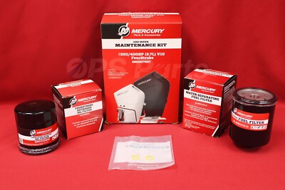 OEM Mercury 100 Hour Maintenance Kit 350/400HP 5.7L V10 - Part ...