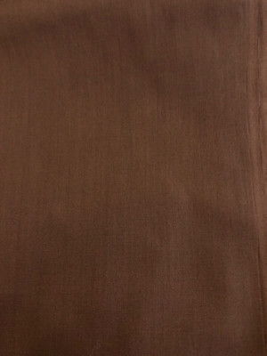 New SOLID WARM BROWN Fabric 1 Yd x 45” Cotton Cut By The Yard FREE SHIP ...