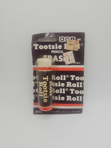Vintage Tootsie Roll Pencil Eraser With Intact Package | eBay