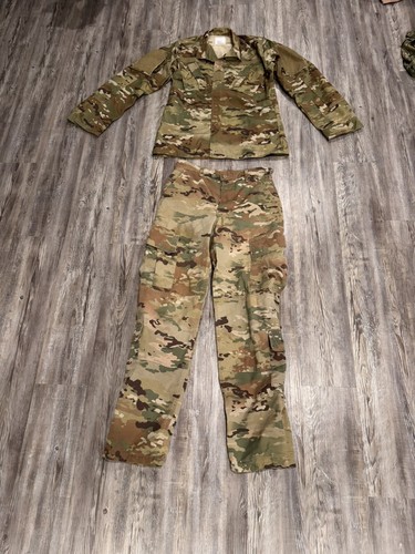USGI Multicam OCP Uniform Coat and Trouser Small Long Set Army/Air ...