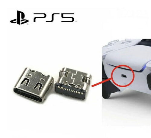 New PS5 Controller USB Type C Charging Port Socket Connector Jack ...