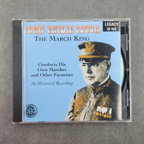 John Philip Sousa - The March King CD Legacy 1995 Historical Marches | eBay