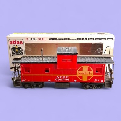Atlas 6231 Atchison Topeka Santa Fe Railway ATSF 999246 Caboose O Gauge ...