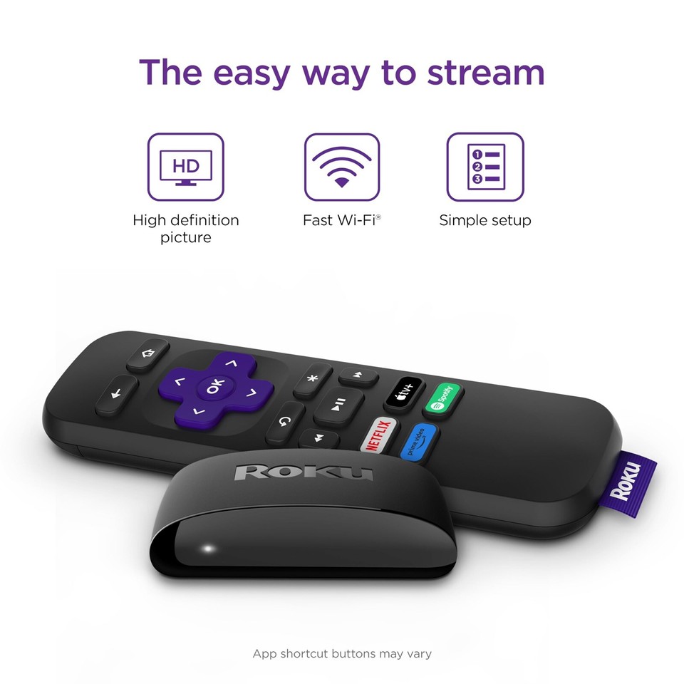 ROKU Express HD Streaming Media Player Black- Used | eBay UK