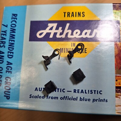 Athearn Lot Of 2 Coupler Coves And 2 Horn Hook Couplers Blue Box Parts ...