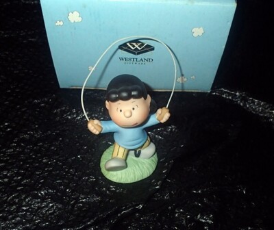 WESTLAND GIFTWARE #8217 ~ PEANUTS FIGURE ~ LUCY JUMPING ROPE *EUC | eBay