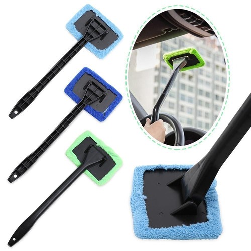 Long Handle Car Window Cleaner Easy Clean Cleaning Brush | eBay Australia
