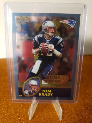 2003 Topps Chrome Weekly Wrap Up Tom Brady #148 2nd Topps Year 💎 💎 💎 | eBay