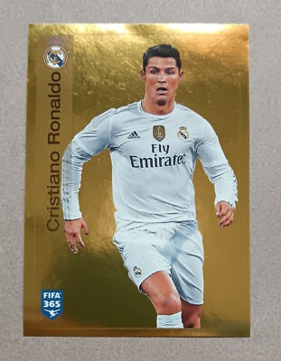 CRISTIANO RONALDO Figurine Panini FIFA 365 2015 OTTIMA Sticker New MINT ...