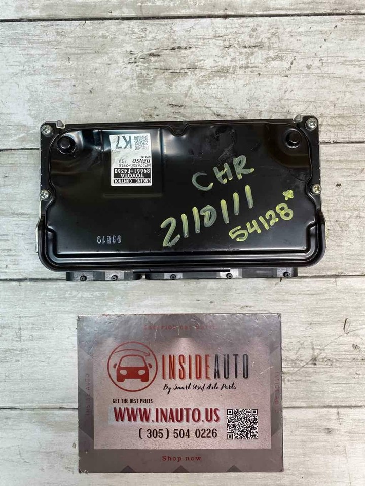 Toyota CHR engine control unit 2020 ecm ecu brain box module unit OEM ...