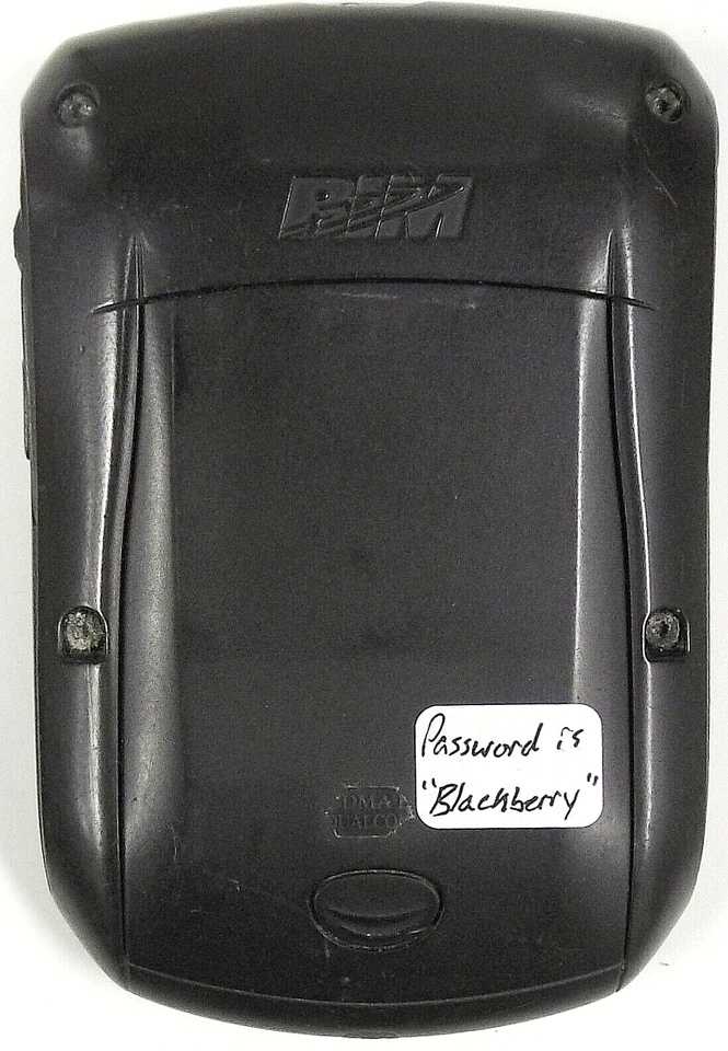 BlackBerry 7250 - Black and Silver ( Verizon ) Rare RIM Smartphone | eBay