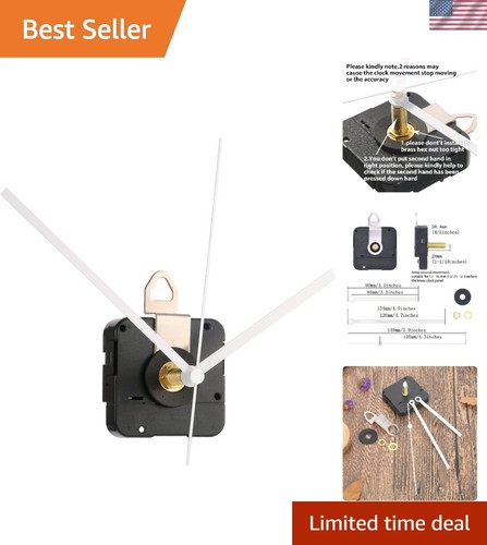 DIY Clock Movement Kit - 28mm Quartz Parts with Helpful Installation ...