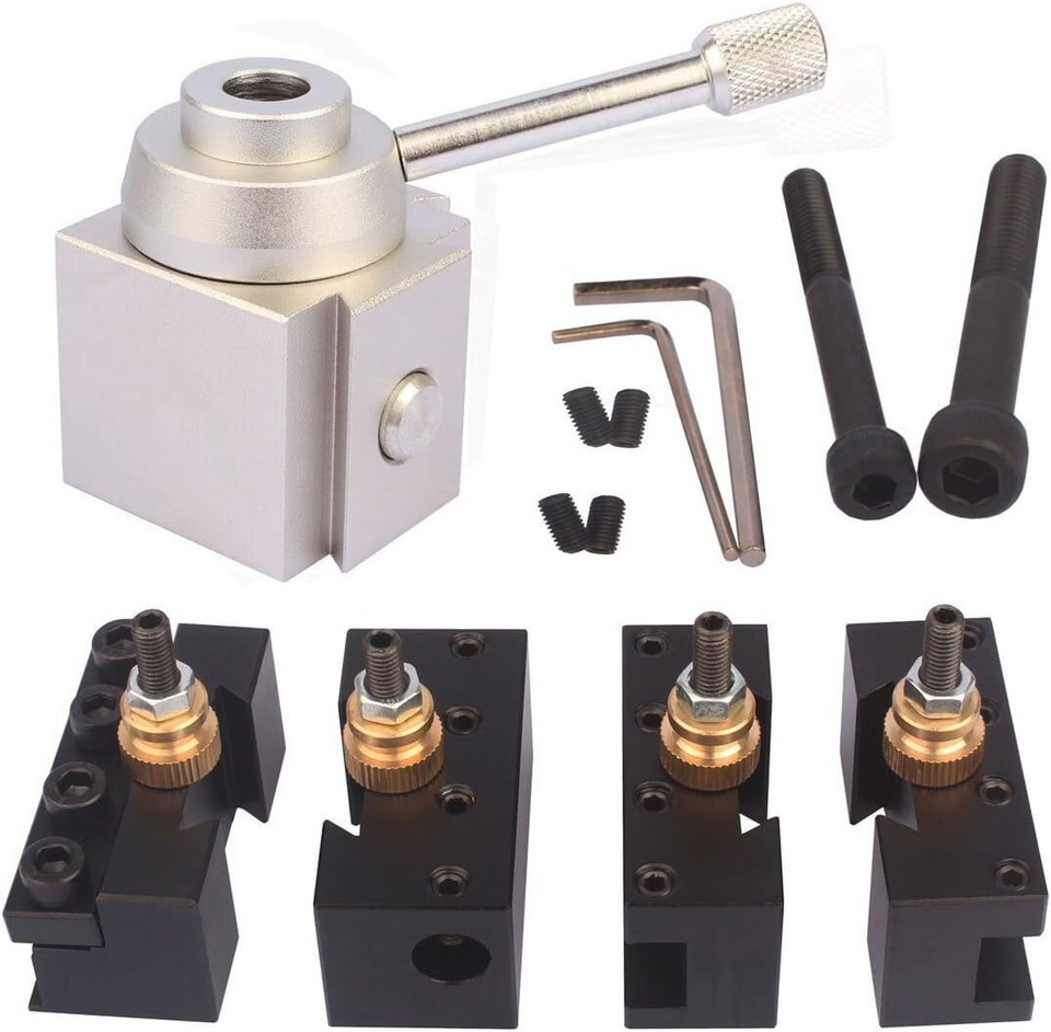Mini Lathe Quick Change Tool Post Holder Metal Work Tool Engine South ...