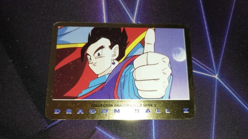 Carte Dragon Ball Z Serie Part 3 n° 41 card DBZ dorée gold Panini Gohan ...