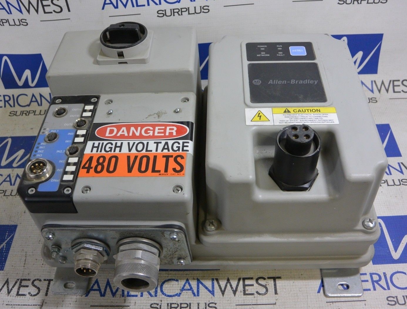 Allen Bradley 280D-F23Z-25D-CRW-SM ArmorStart Control Module w/ 280D-FN ...