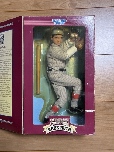 Starting Lineup Babe Ruth Fully Articulated Figure, Cooperstown ...
