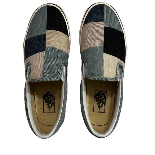 Vans Classic Patchwork Unisex Multicolor Slip On Sneakers Womens 8 Mens ...