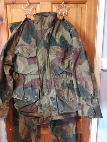 Belgian Paratrooper Smock & Trousers 1950s Congo pattern camo | eBay