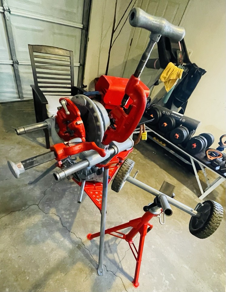 Ridgid 300 Pipe Threading Machine In Very Good Used Condition. | eBay