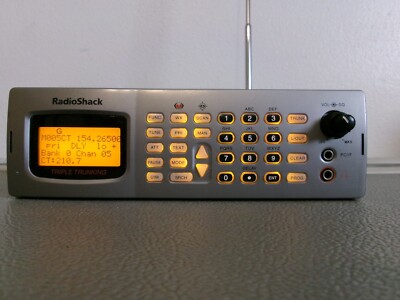 Radio Shack PRO-163 1000 CH. Triple Trunking Analog Police/Fire/EMS ...