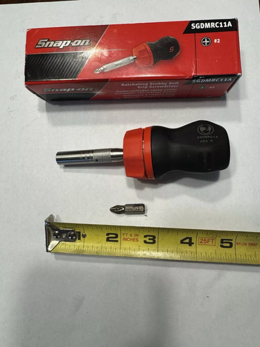Snap-on Stubby Ratcheting Screwdriver SGDMRC11A SOFT HANDLE - Color ...