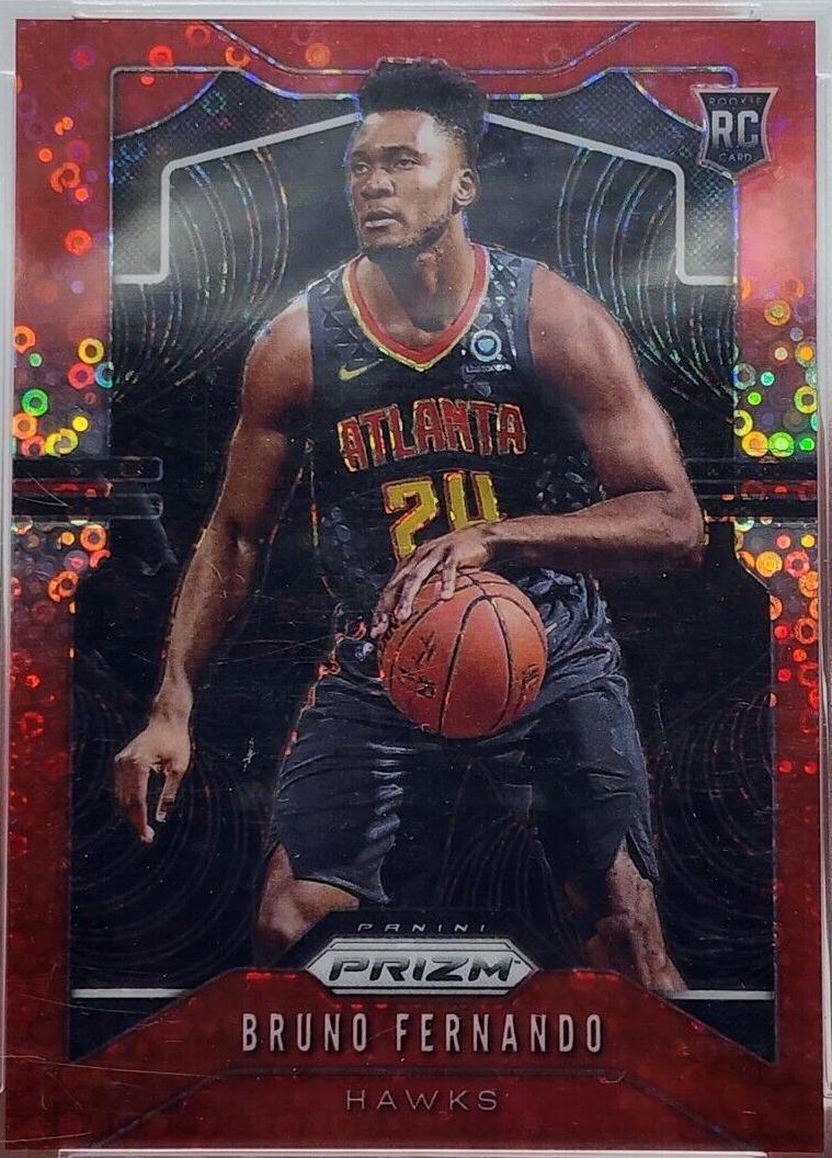 2019-20 Panini Prizm - Rookie Bruno Fernando #277 Purple Fast Break ...