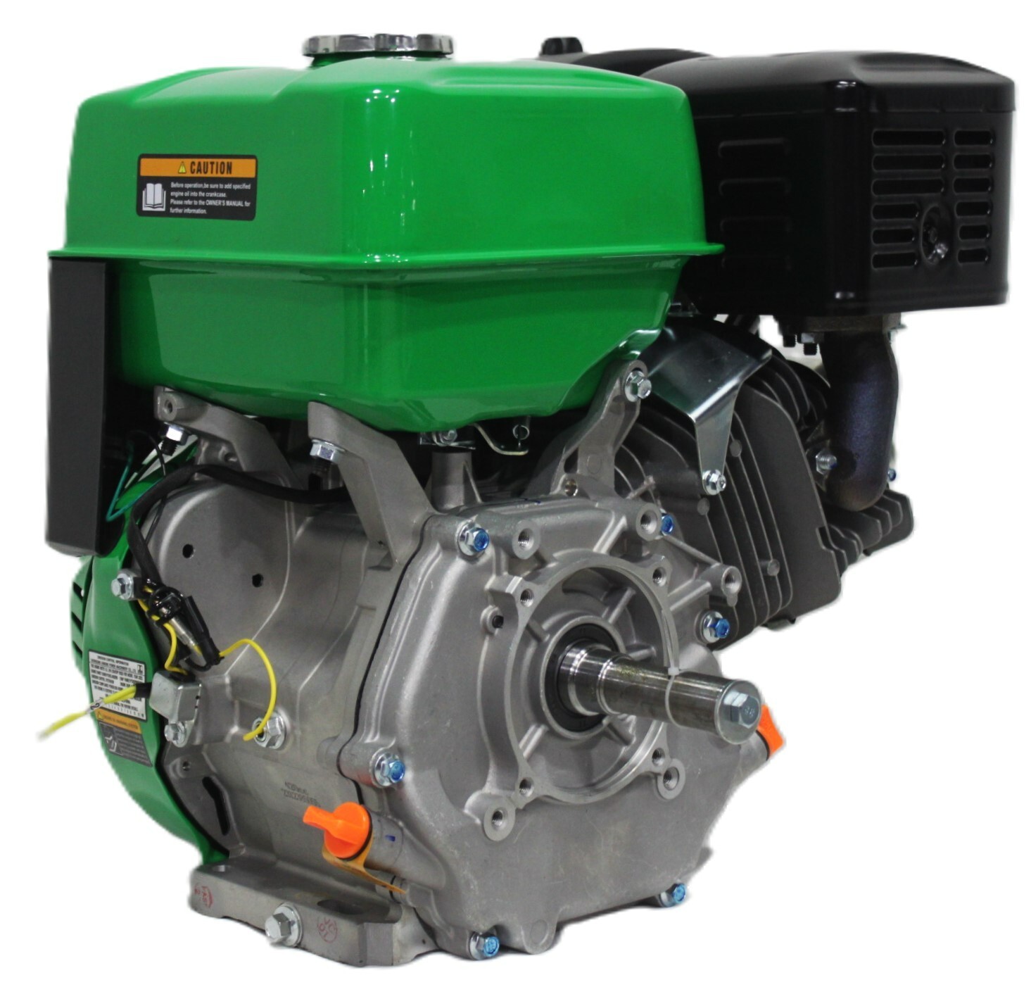 CUYAHOGA ENGINE 18HP 460cc 1" Recoil Start GENERATOR 16A/200W GAS GO ...