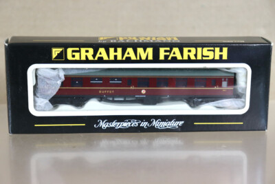 GRAHAM FARISH 374-102 BR MAROON MK1 MINI BUFFET RMB COACH E1871 MINT ...