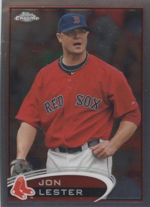 2012 Topps Chrome - Jon Lester #6 for sale online | eBay