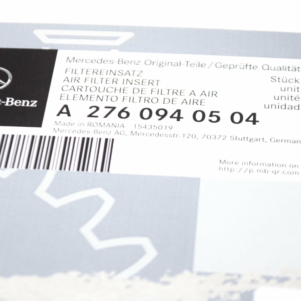 NEW MERCEDES-BENZ ML W166 ENGINE AIR FILTER A2760940504 | eBay