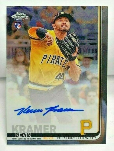 Kevin Kramer 2019 Topps Chrome RC Autograph Auto #RA-KK - PITTSBURGH ...