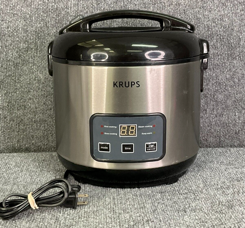 Krups Automatic Electric Rice Cooker Serie-R02 Stainless Steel For ...