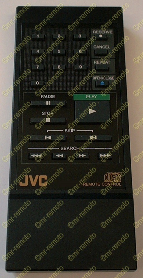 Brand New OEM Genuine JVC Remote Control for CD Player Models XL-V440 ...