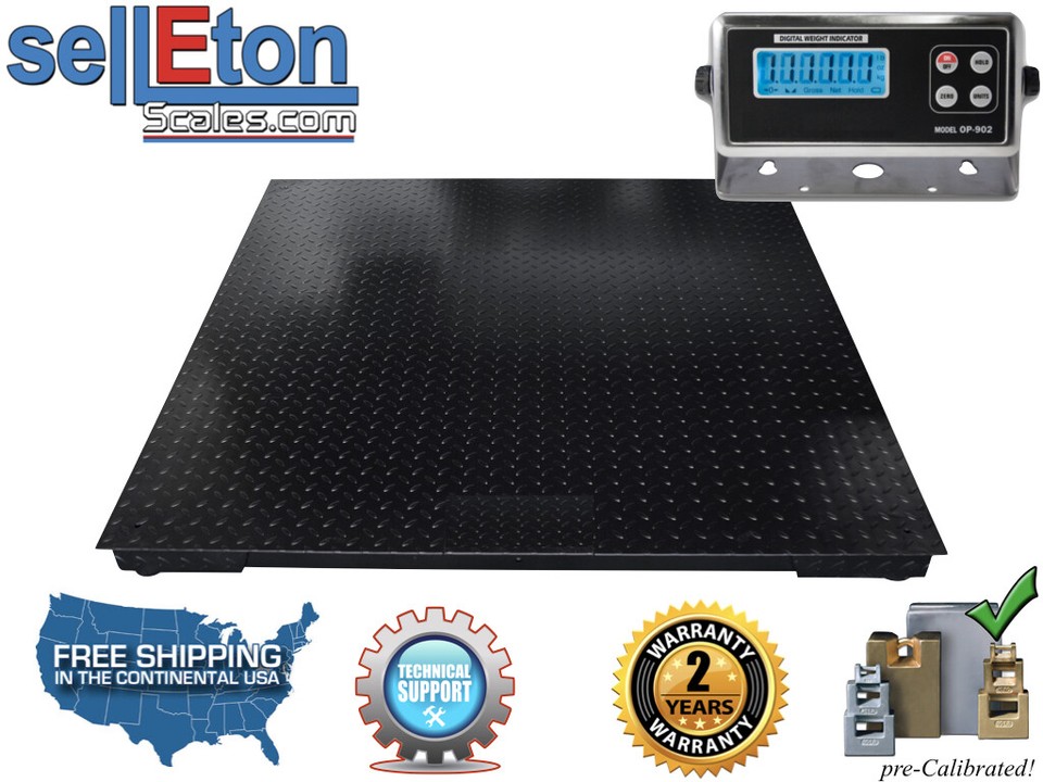 Floor Scale/Heavy Duty Platform 48X48 10,000 LB by 0.5 LB accuracy | eBay